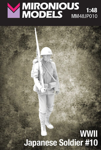 NEW! Mironious Models 48JP010 Japanese WWII Soldier No.10 (1 Figure)