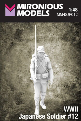 Mironious Models 48JP012 Japanese WWII Soldier No.12 (1 Figure)