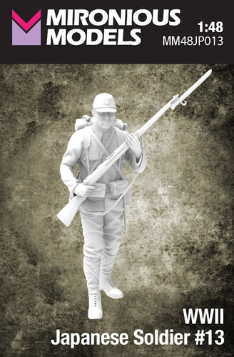 NEW! Mironious Models 48JP013 Japanese WWII Soldier No.13 (1 Figure)