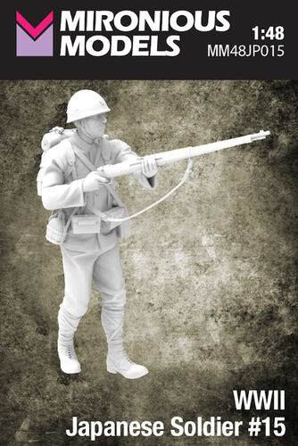 NEW! Mironious Models 48JP015 Japanese WWII Soldier No.15 (1 Figure)