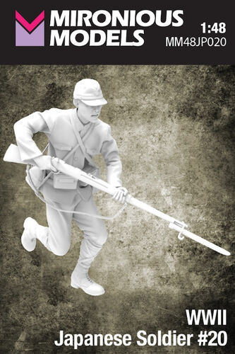 NEW! Mironious Models 48JP020 Japanese WWII Soldier No.20 (1 Figure)