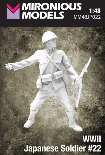 NEW! Mironious Models 48JP022 Japanese WWII Soldier No.22 (1 Figure)