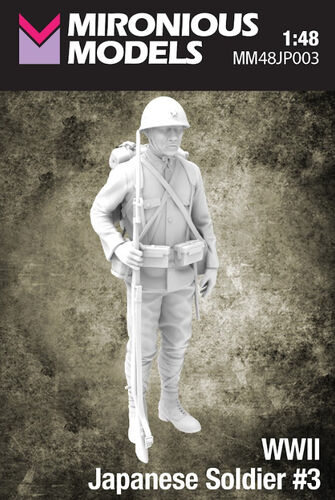 NEW! Mironious Models 48JP003 Japanese WWII Soldier No.3 (1 Figure)