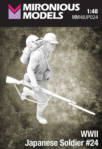 NEW! Mironious Models 48JP024 Japanese WWII Soldier No.24 (1 Figure)