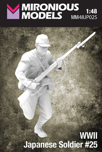 NEW! Mironious Models 48JP025 Japanese WWII Soldier No.25 (1 Figure)
