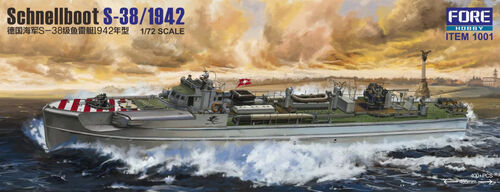 NEW! Fore Art 1001 Schnellboot S-38 (1942)