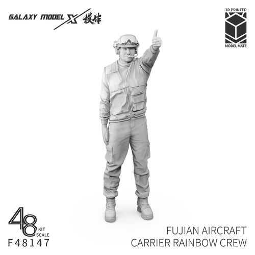 Galaxy-Model F48147 Fujian Aircraft Carrier Rainbow Crew (1 Figure / 3D-Printed)