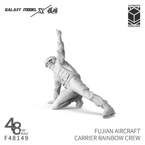 Galaxy-Model F48149 Fujian Aircraft Carrier Rainbow Crew (1 Figure / 3D-Printed)