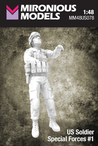 Mironious Models 48US078 US Soldier Special Forces No.1 (1 Figure / 3D-Pritned)