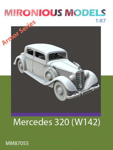 Mironious Models 87055 Mercedes 320 (W142) (3D-Printed)
