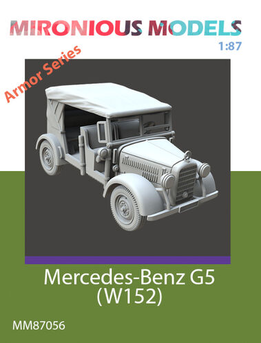NEW! Mironious Models 87056 Mercedes-Benz G5 (W152) (3D-Printed)