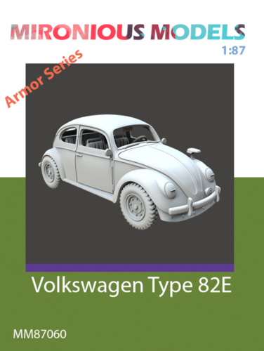 NEW! Mironious Models 87060 Volkswagen Type 82E (3D-Printed)