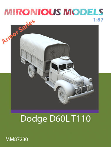 NEW! Mironious Models 87230 Dodge D60L T110 (3D-Printed)