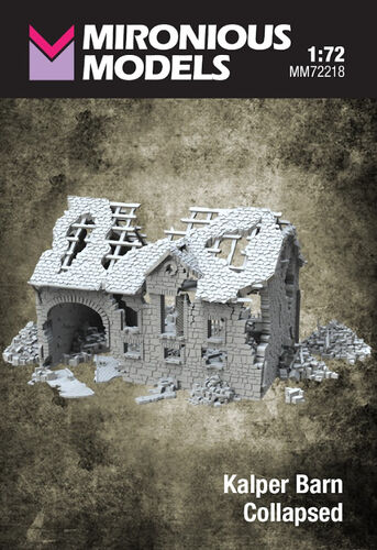 Mironious Models 72218 Kalper Barn Collapsed