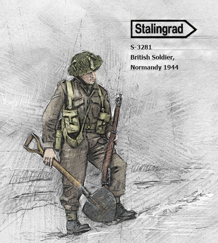 NEW! Stalingrad 3281 British Soldier - Normandy 1944 (1 Figure)