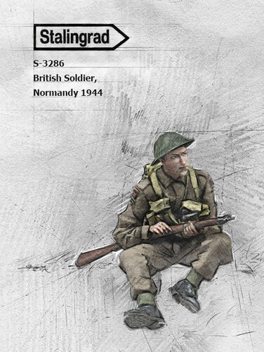 NEW! Stalingrad 3286 British Soldier - Normandy 1944 (1 Figure)