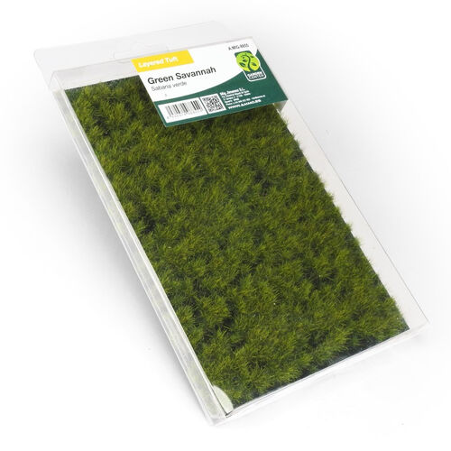NEW! AMMO of Mig Jimenez 8855 Layered Tuft (2 mm / 6 mm) - Green Savannah