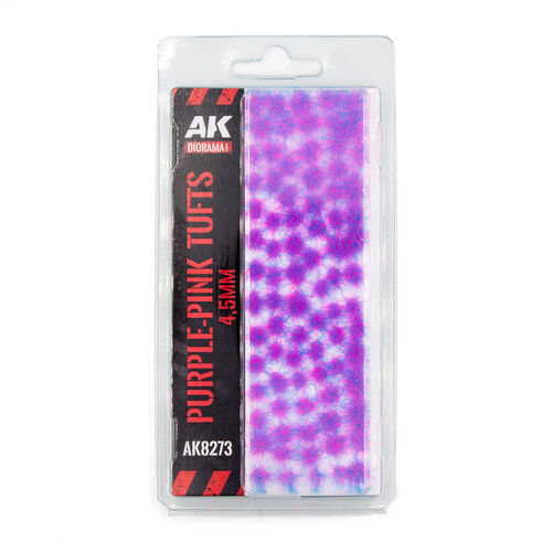NEW! AK-Interactive 8273 Purple-Pink Tufts 4,5 mm