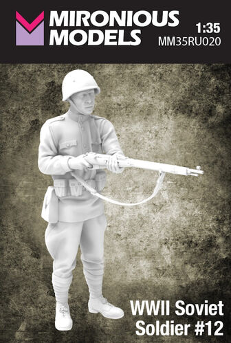 NEW! Mironious Models 35RU020 Soviet WWII Soldier No.12 (1 Figure)