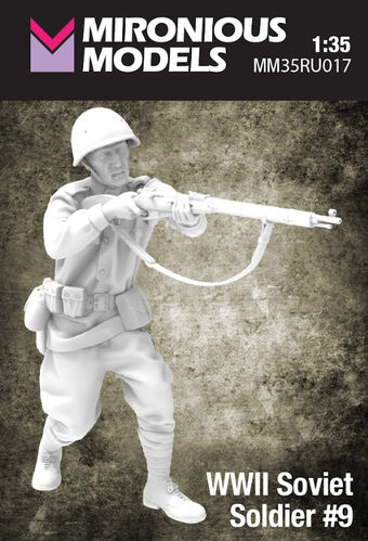 NEW! Mironious Models 35RU017 Soviet WWII Soldier No.9 (1 Figure)
