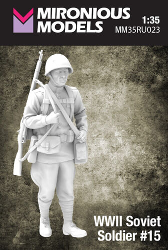 NEW! Mironious Models 35RU023 Soviet WWII Soldier No.15 (1 Figure)