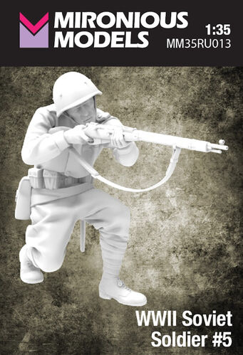 NEW! Mironious Models 35RU013 Soviet WWII Soldier No.5 (1 Figure)