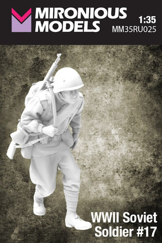 NEW! Mironious Models 35RU025 Soviet WWII Soldier No.17 (1 Figure)