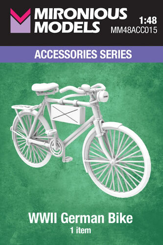 Mironious Models 48ACC015 German WWII Bike (1 piece)
