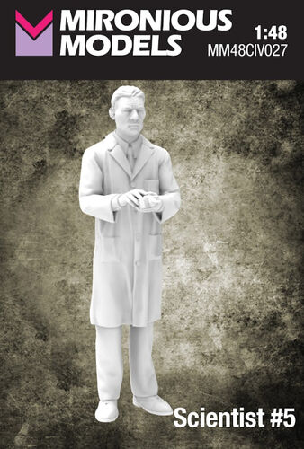 Mironious Models 48CIV027 Scientist No.5 (1 Figure / 3D-Printed)