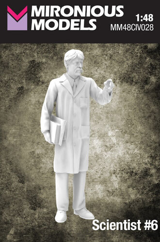 Mironious Models 48CIV028 Scientist No.6 (1 Figure / 3D-Printed)