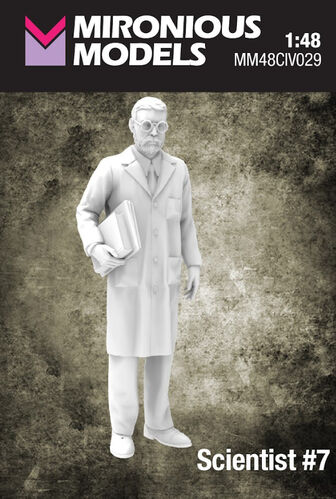 Mironious Models 48CIV029 Scientist No.7 (1 Figure / 3D-Printed)