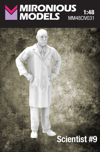 Mironious Models 48CIV031 Scientist No.9 (1 Figure / 3D-Printed)