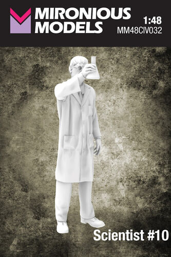 Mironious Models 48CIV032 Scientist No.10 (1 Figure / 3D-Printed)