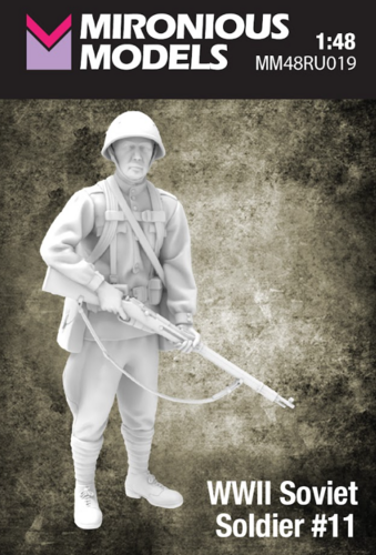 Mironious Models 48RU019 Soviet WWII Soldier No.11 (1 Figure / 3D-Printed)