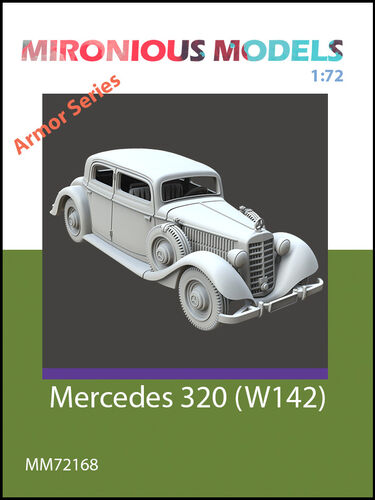 Mironious Models 72168 Mercedes 320 (W142) (3D-Printed)