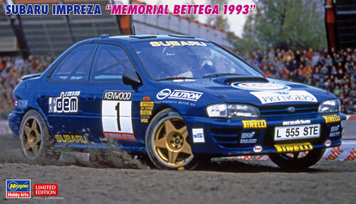 NEW! Hasegawa 20768 Subaru Impreza - Memorial Bettega 1993