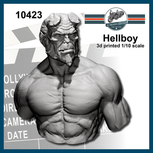 NEW! FC ModelTrend 10423 Hellboy Bust (3D-Printed)