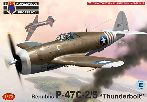 NEW! Kovozavody Prostejov 72514 Republic P-47 C-2/C-5 Thunderbolt