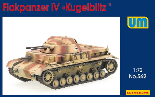 Unimodels 562 Flakpanzer IV Kugelblitz