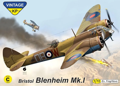 NEW! Kovozavody Prostejov KPV7204 Bristol Blenheim Mk.I (Vintage Edition)