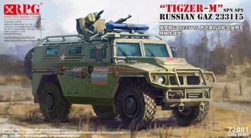 RPG-MODEL 72001 "Tigzer-M" SPN SPV Russian GAZ 233115