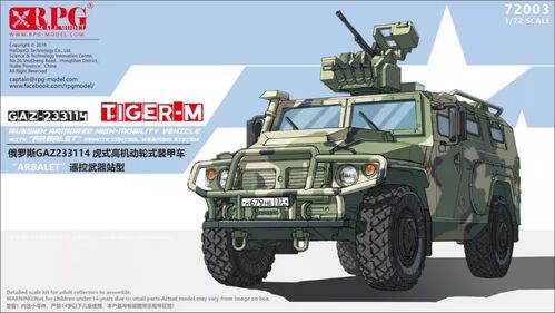 RPG-MODEL 72003 GAZ-233114 Tiger-M w Arbalet