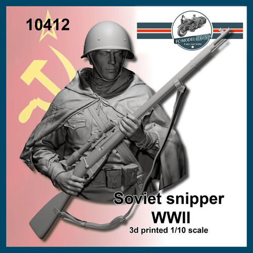 FC ModelTrend 10412 Soviet WWII Sniper (3D-Printed)