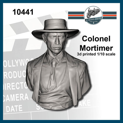 NEW! FC ModelTrend 10441 Colonel Mortimer Bust (3D-Printed)
