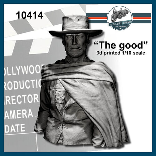FC ModelTrend 10414 The Good Bust - from The Good, The Bad ane The Ugly Movie (3D-Printed)
