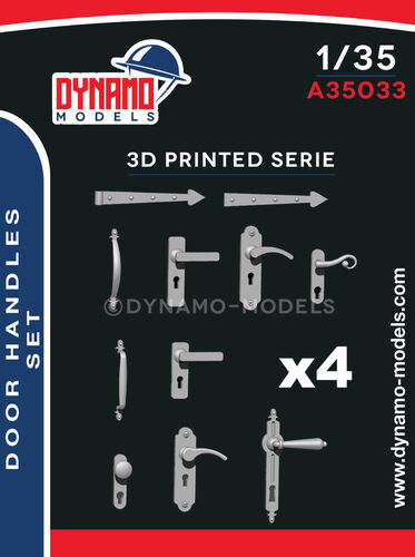 Dynamo-Models A35033 Door Handles Set (3D-Printed)