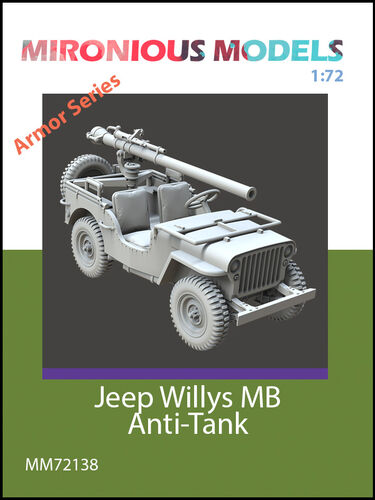 Mironious Models 72138 Jeep Willys MB Anti-Tank