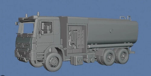 Peddinghaus-Decals 72BW016 Mercedes Actros 3348 Tank Truck