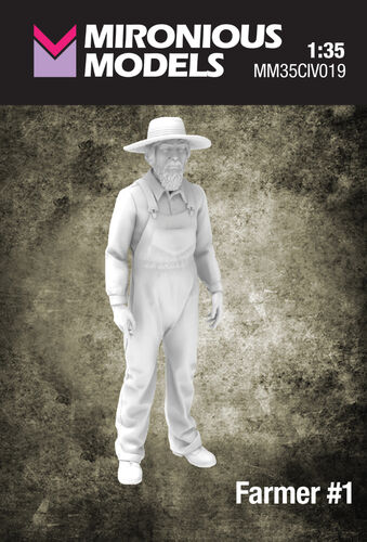 Mironious Models 35CIV019 Farmer No.1 (1 Figure / 3D-Printed)