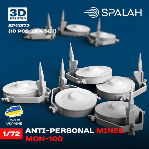 Spalah 11372 Anti-Personnel Mines MON-100 (10 pcs / 3D-Printed)